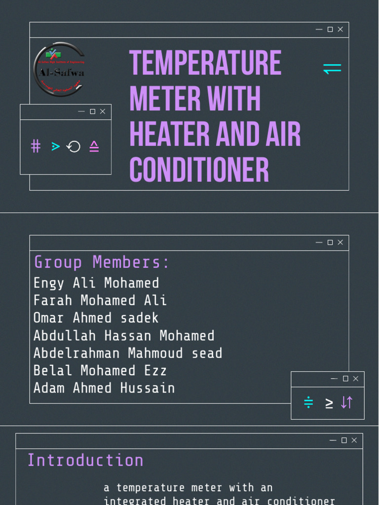 Slidesgo Optimizing Comfort Integrating Temperature Control With ...