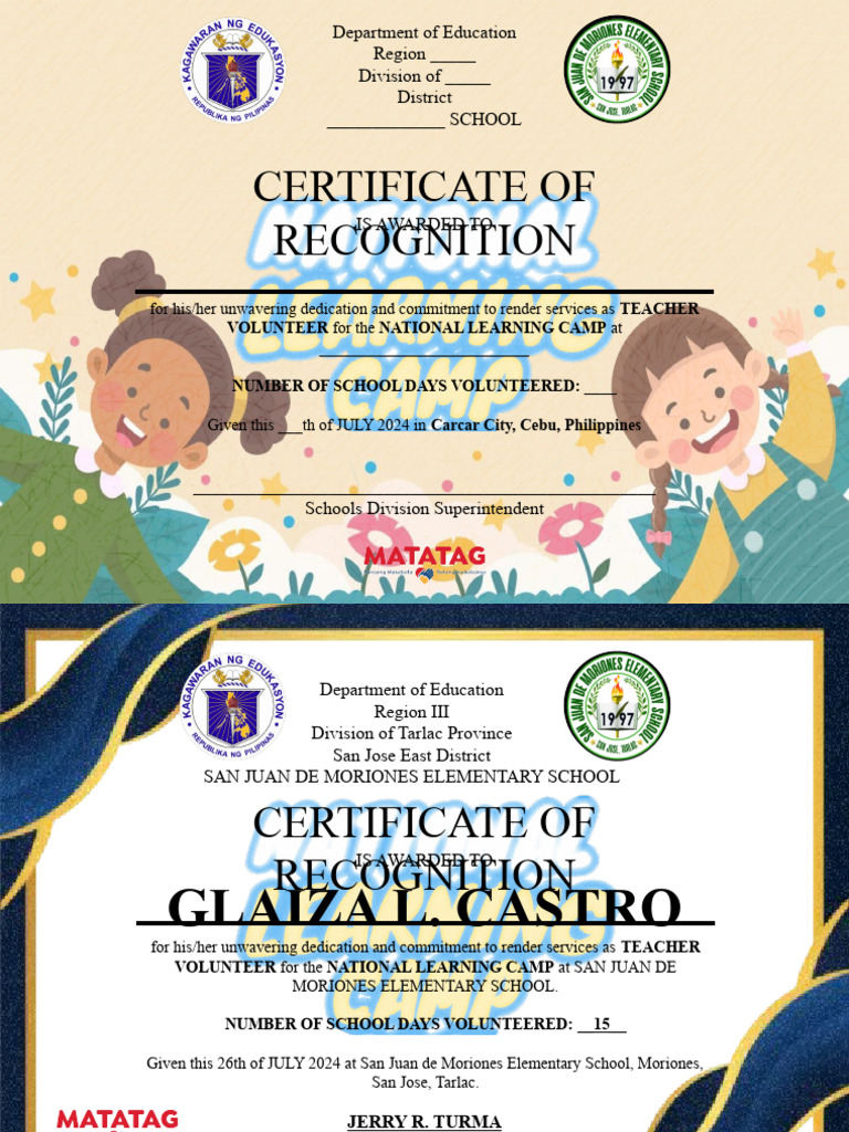 Certificate Design 2 | PDF | Public Administration | Philippines