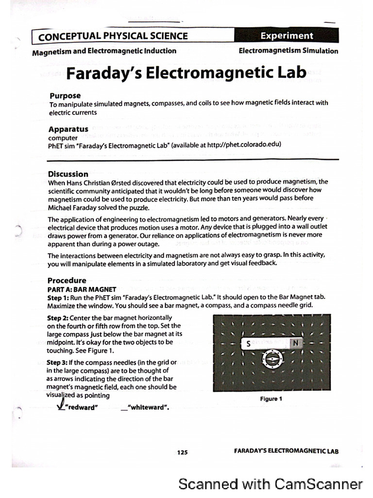 Faraday's Electromagnetic Lab Completed | PDF