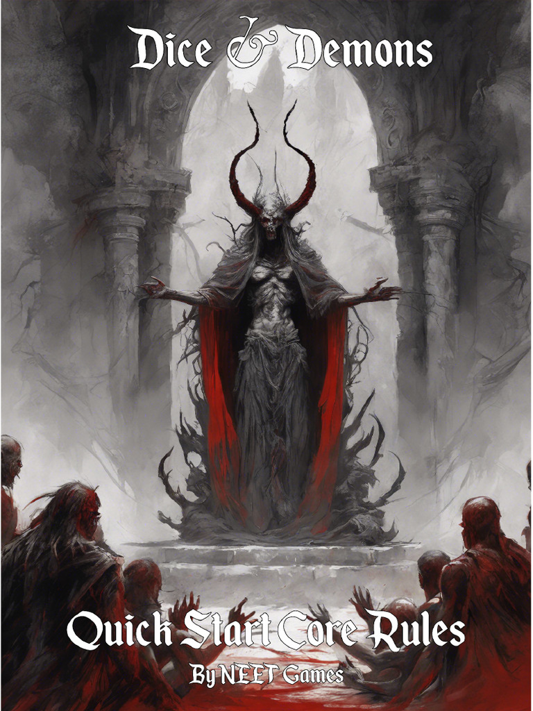 Dice and Demons Quick Start Rules Beta 1.1 | PDF