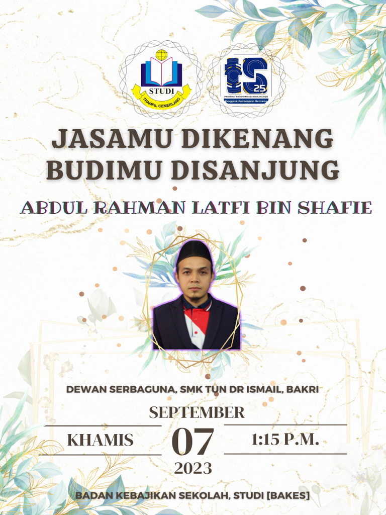 Buku Program Perpindahan Ustaz Rahman | PDF