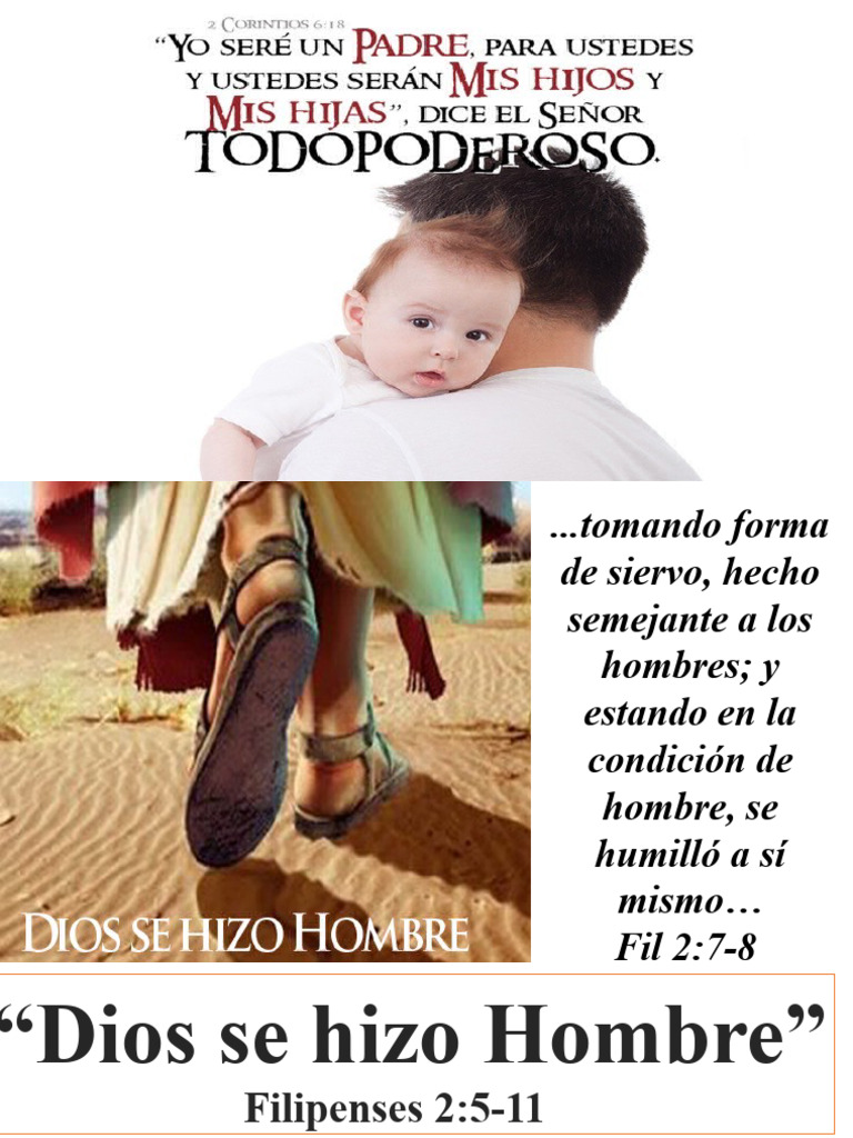 Dios Se Hizo Hombre | PDF | Jesús | Evangelio de Mateo