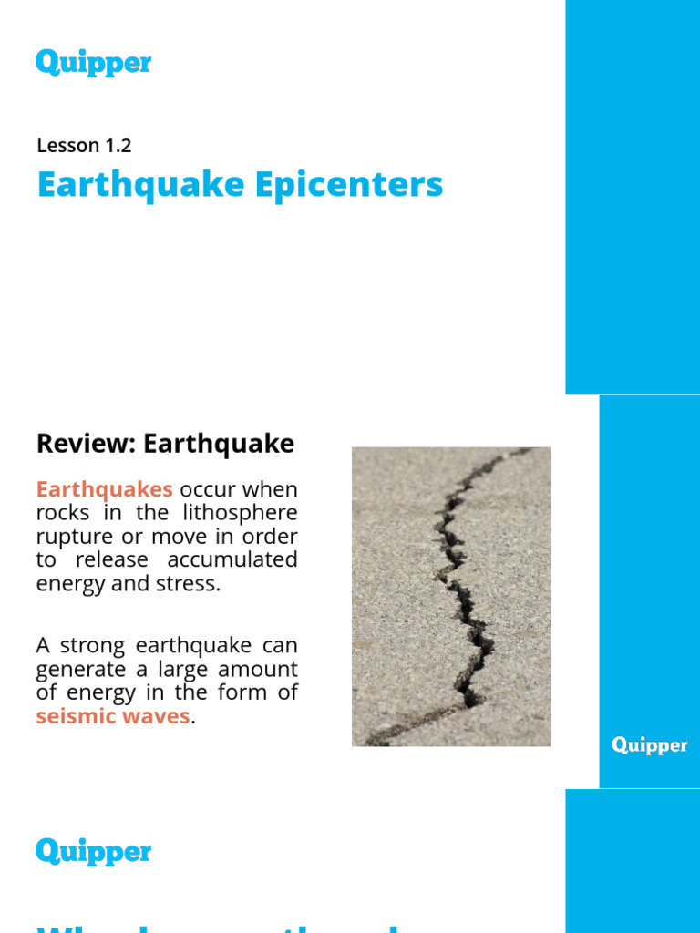 Earthquakes Faults | PDF