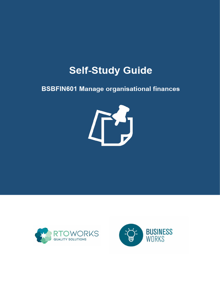 BSBFIN601 Self-Study Guide | PDF | Cognition | Behavior Modification