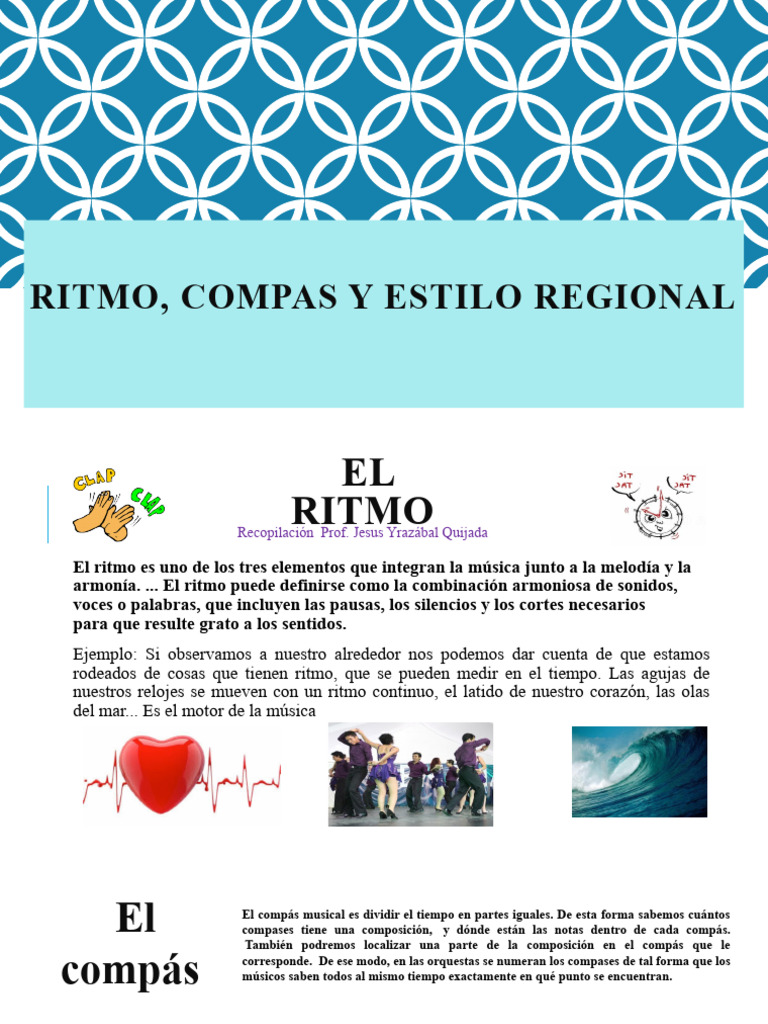 RITMO, COMPAS Y ESTILO REGIONAL 4 | PDF