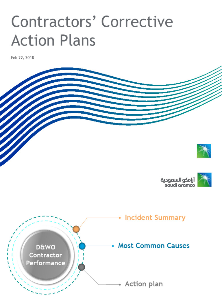 Contractor Action Plan Follow-up Rev 180220 | PDF | Safety