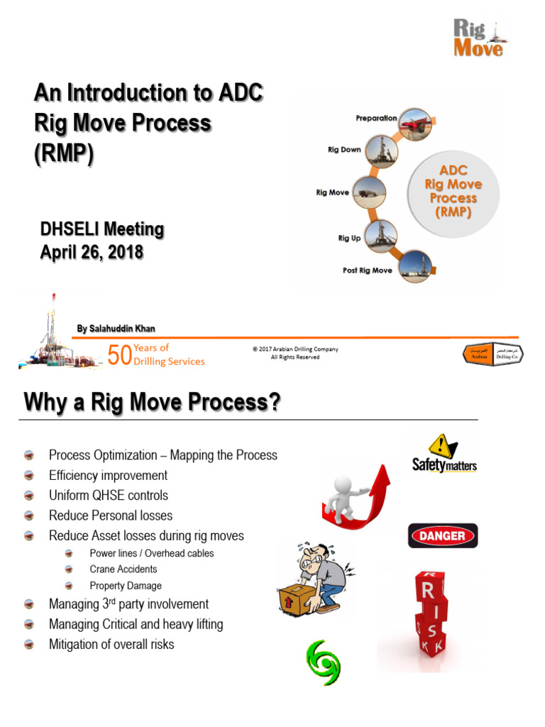 ADC Rig Move Process-DHSELI Meeting | PDF | Business