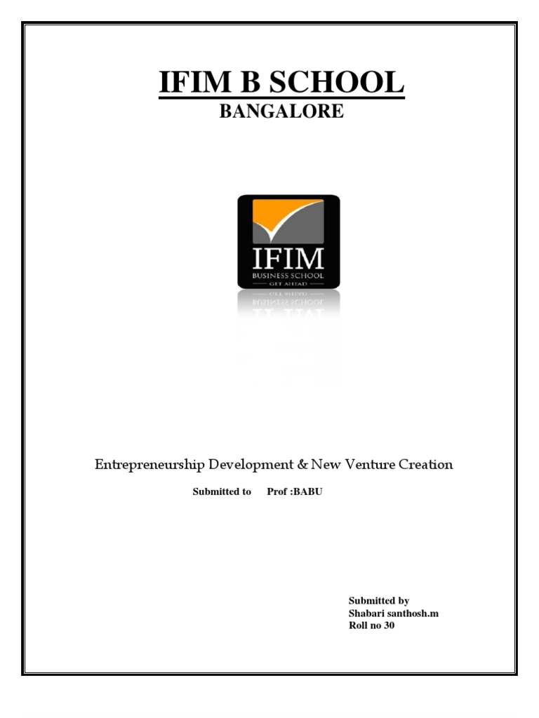 Business Plan for New Venture Creation | PDF | Balance Sheet | Value ...