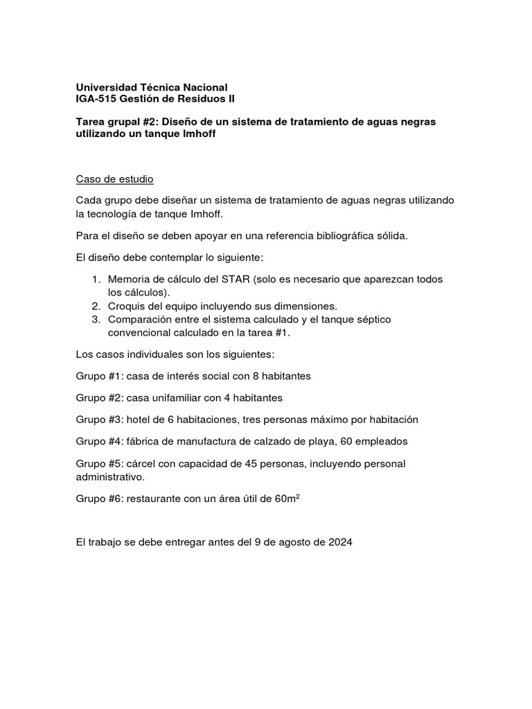 Tarea grupal #2 | PDF