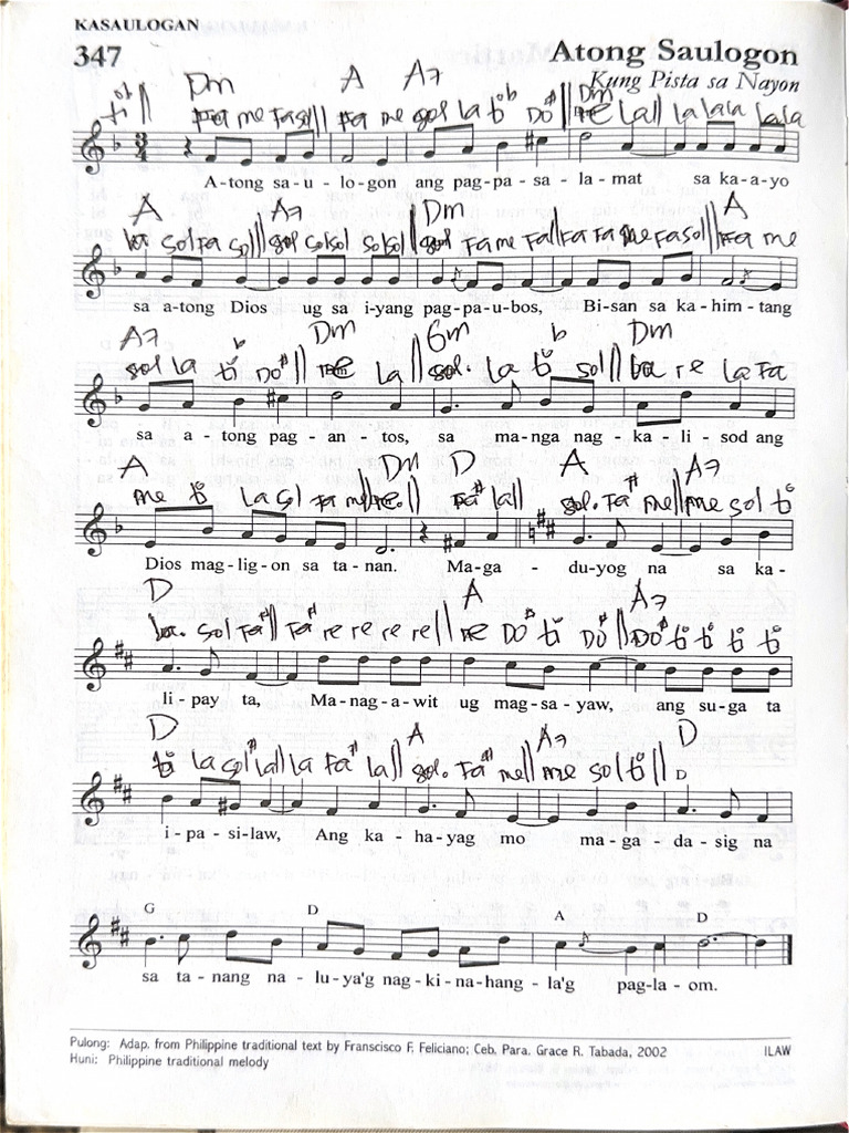 Atong Saulogon | PDF
