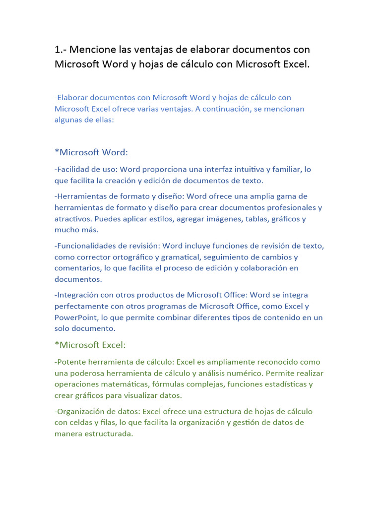 Foro Tematica Informatica Básica | PDF | Microsoft Excel | Hardware de ...