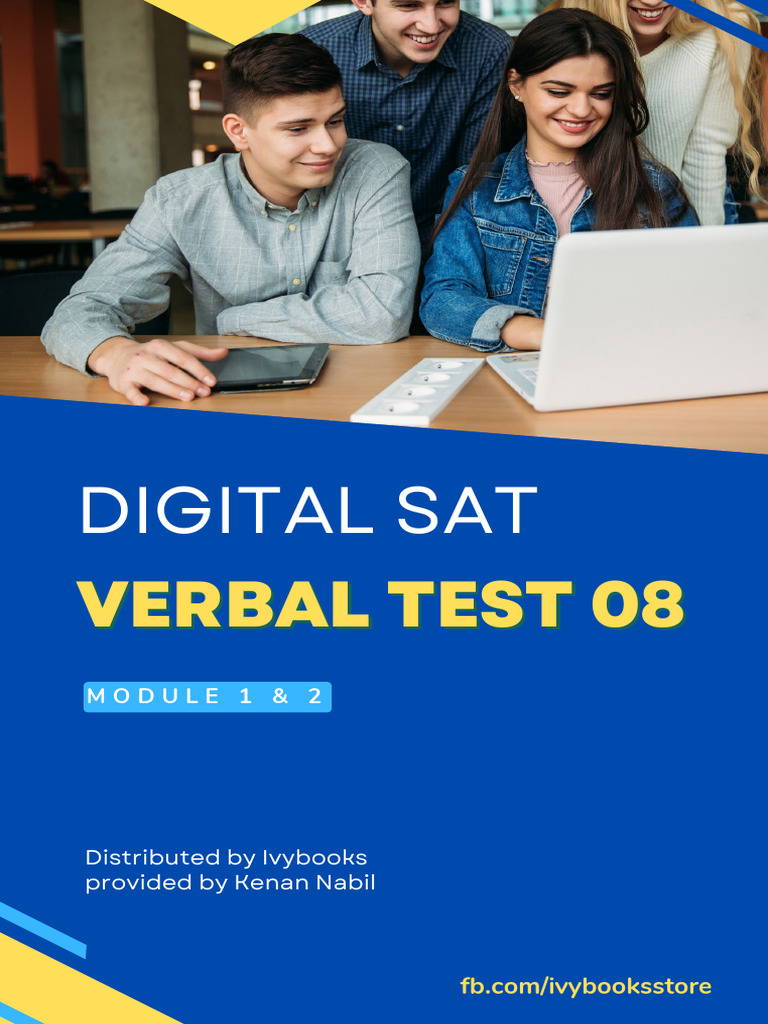 DSAT English 2-Module Test 8 | PDF | Light | Wasp