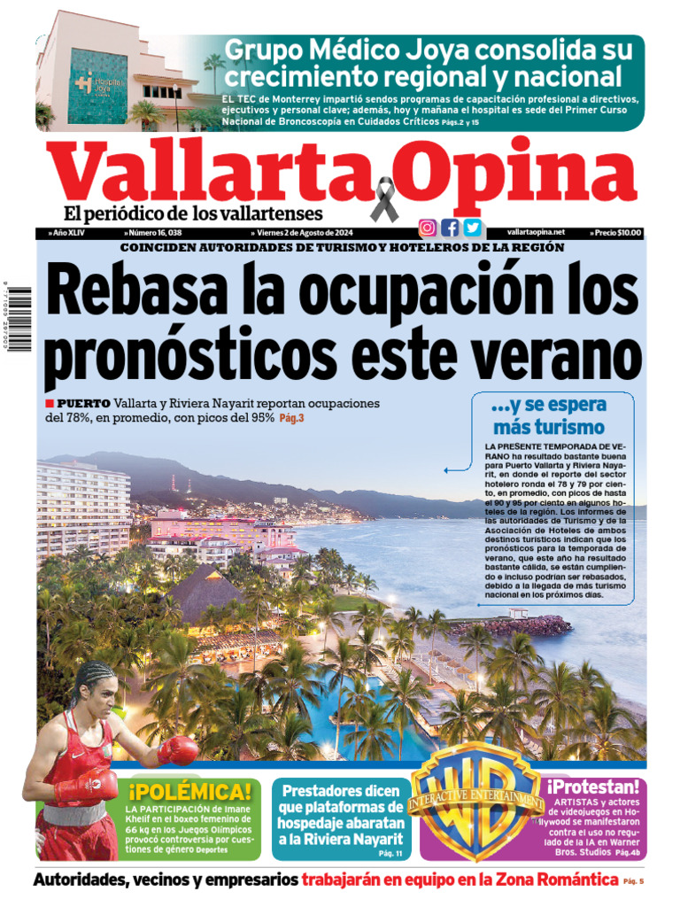 Periodico Vallarta Opina | PDF | Policía | Turismo