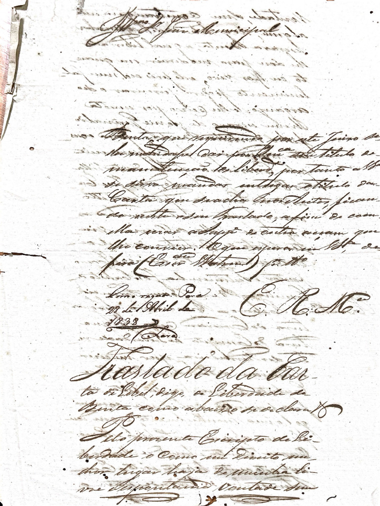 Carta de Alforria - Benta | PDF