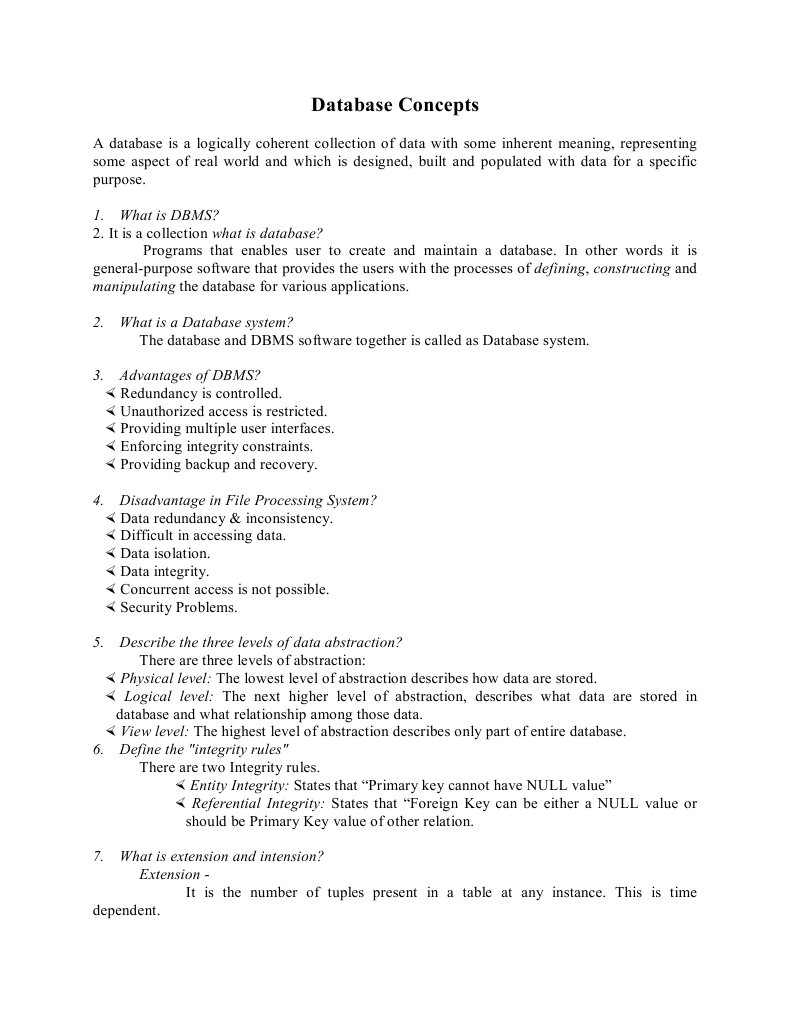 Database Concepts | PDF | Relational Database | Databases