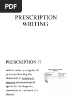 Prescription Format | PDF
