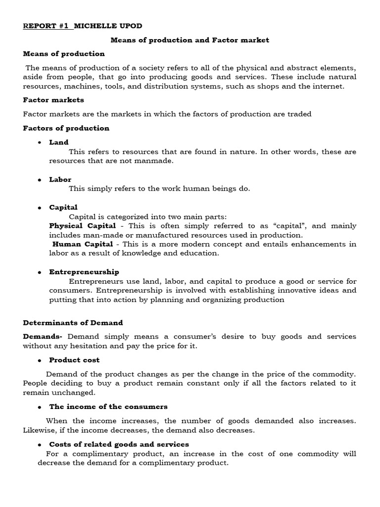 REPORTS-IN-MICROECONOMICS | PDF | Demand | Economics