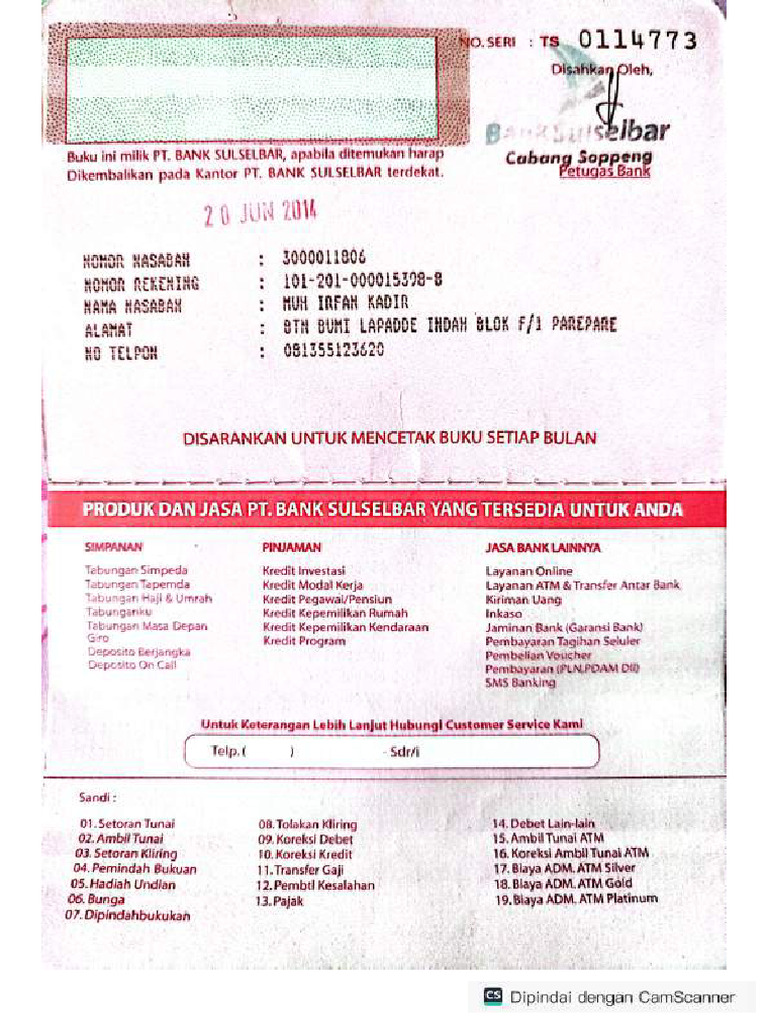 Muh. Irfan Kadir - BR | PDF