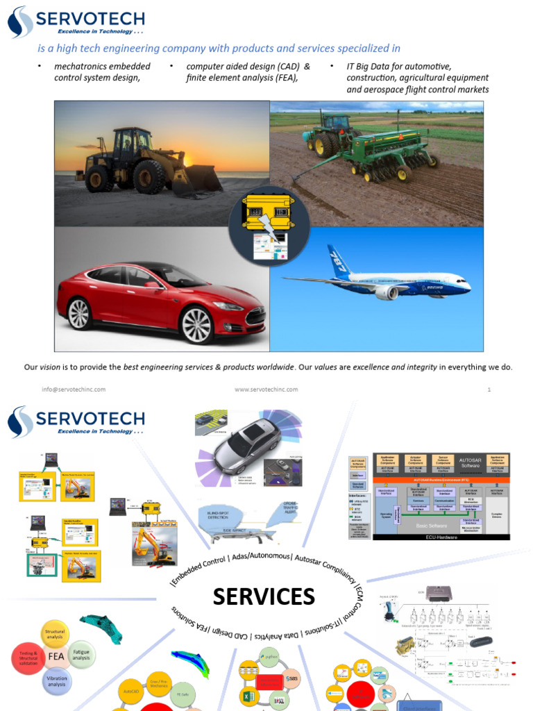Servotech Sales Presentation RSB | PDF | Data | Pattern Recognition