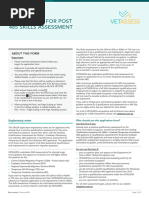VETASSESS_Professional_Checklist_2025 | PDF