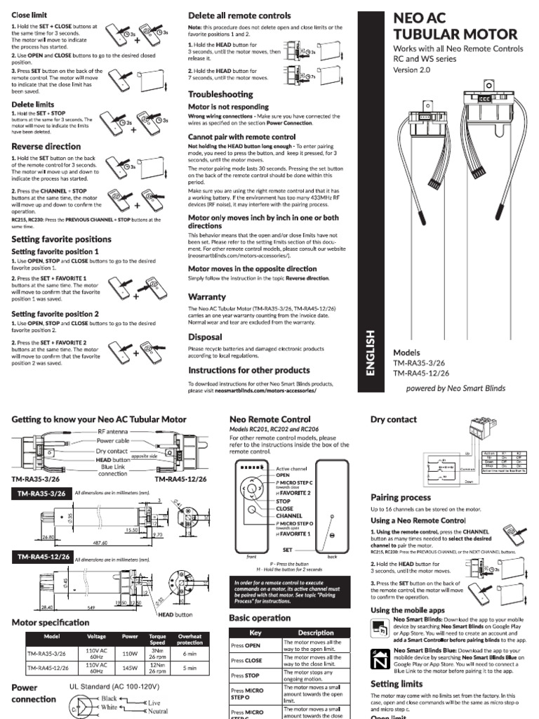 Neo AC TM35-45 EN | PDF