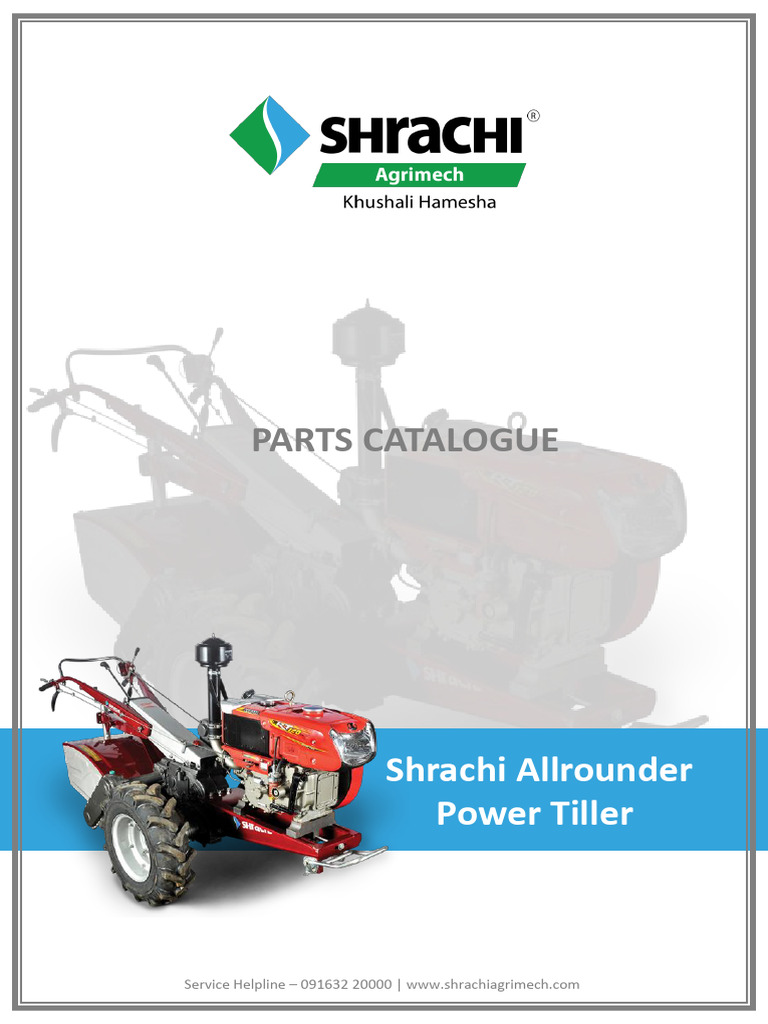 Shrachi All Rounder Spare Parts Catalogue | PDF | Screw | Engines