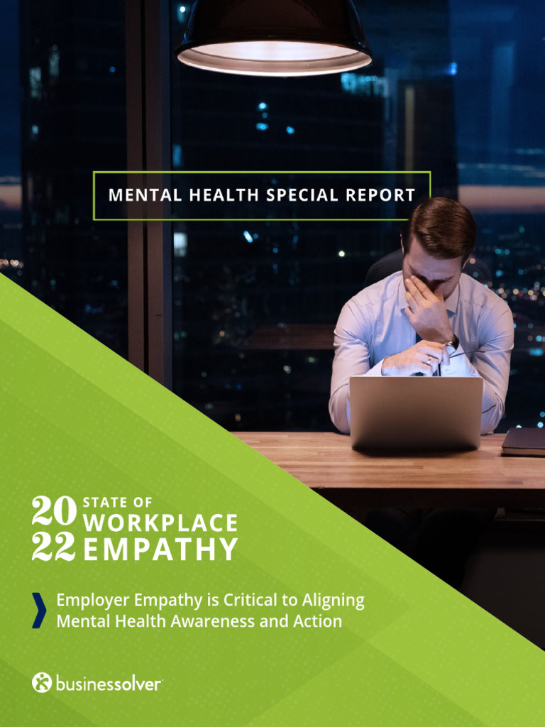 Empathy's Role in Workplace Mental Health | PDF | Mental Health ...
