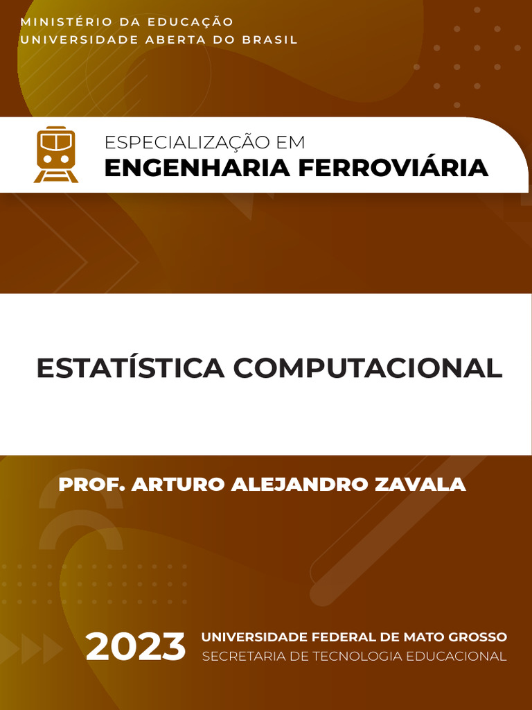Fascículo Estatística Computacional | PDF
