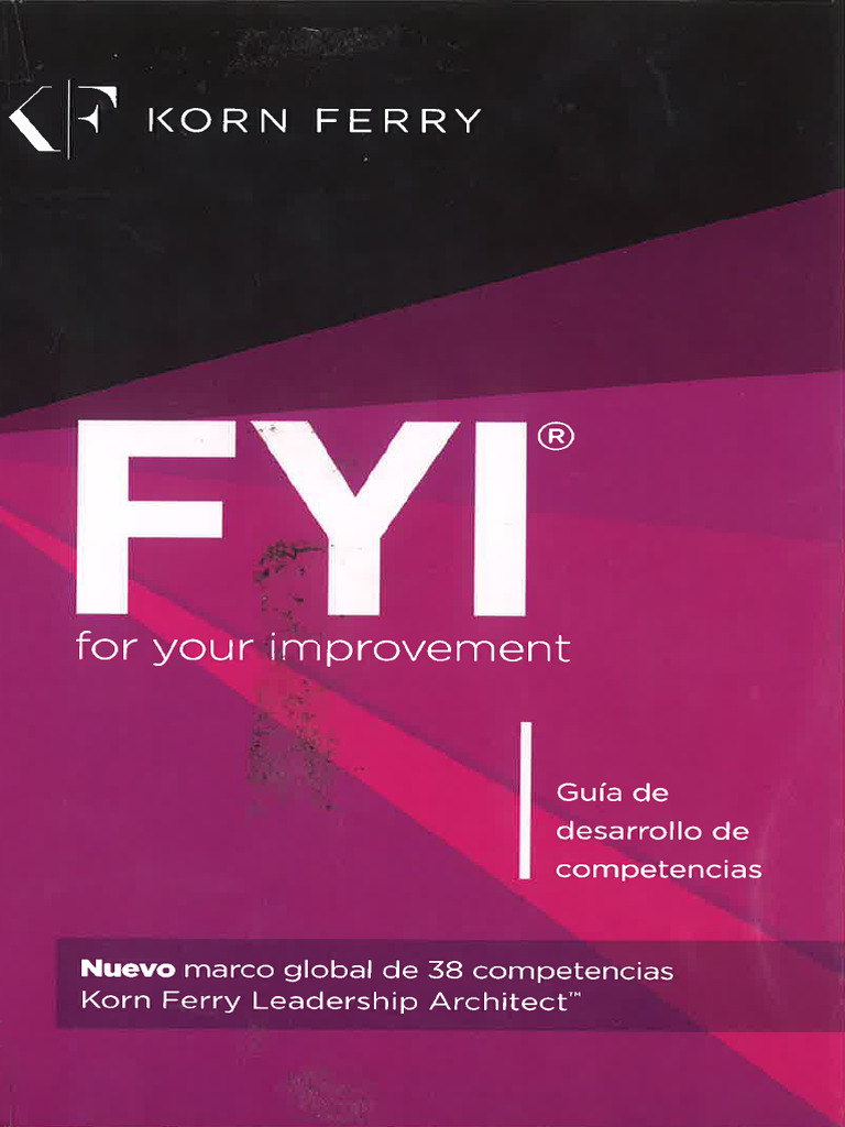 Korn Ferry - For Your Improvement | PDF