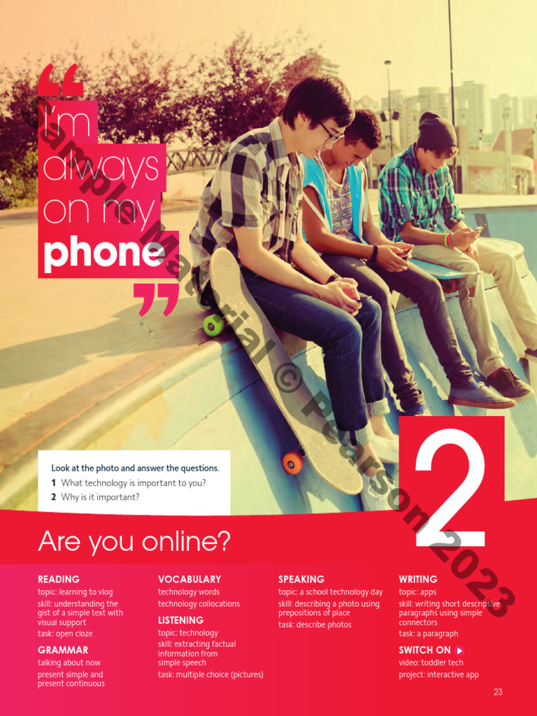 Gold Experience A2 U2 - Student's Book | PDF | Telephone | Spotify