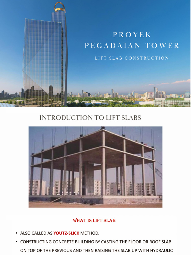 Lift Slab Construction | PDF | Elevator | Basement