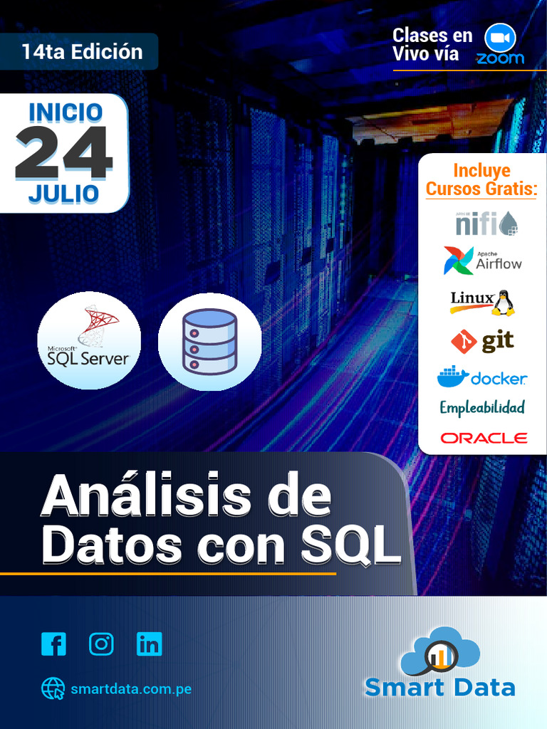 Análisis de Datos Con SQL 14ta X | PDF | SQL | Recuperación de información
