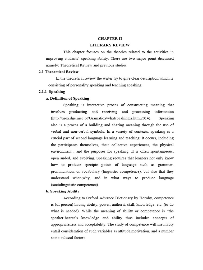 Chapter Ii Pdf Validity Statistics Cognition 1233