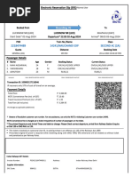train ticket | PDF | Identity Document | Payments
