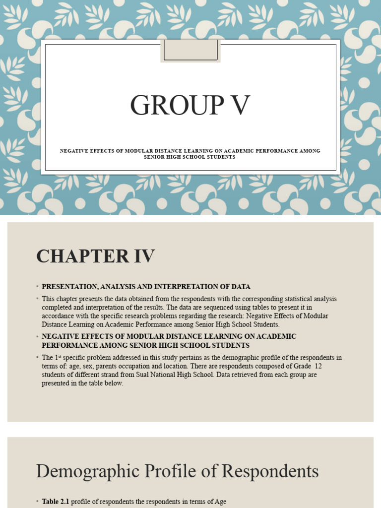 Negative Effects of Modular Learning | PDF | Mental Health | Mental ...