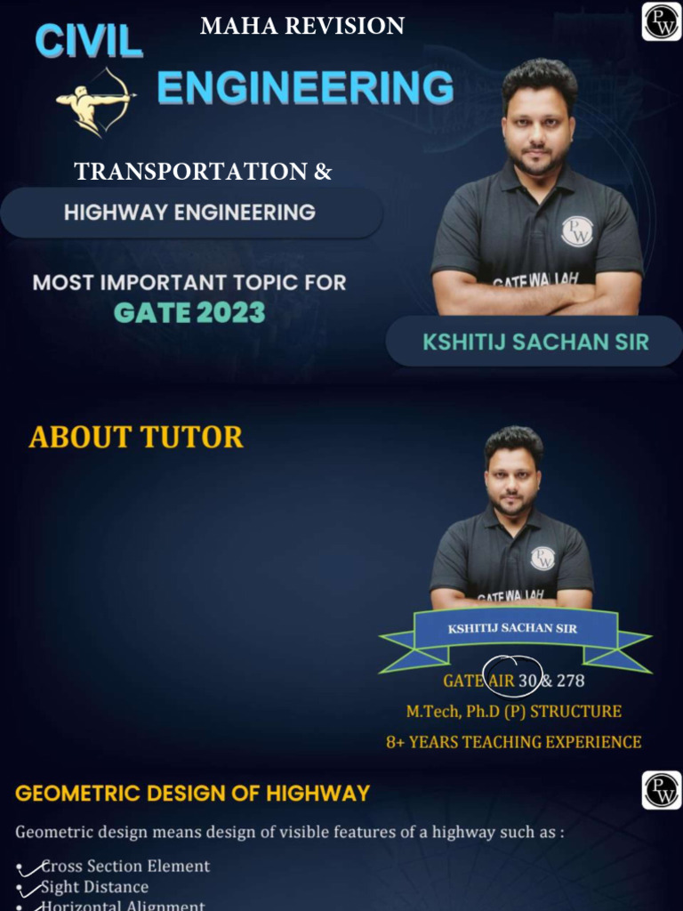 Highway ? Engineering | PDF