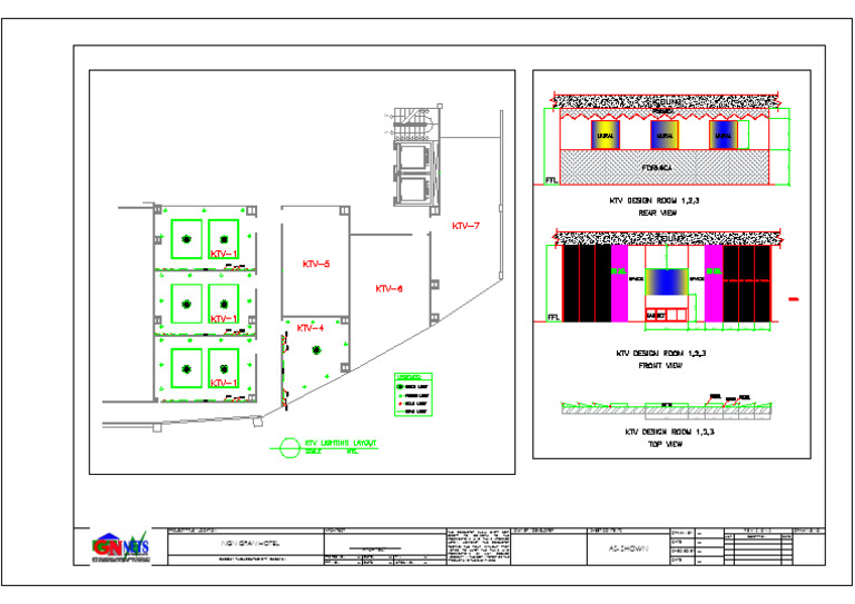 KTV Lighting and Details Design | PDF