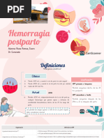 Guía de Bolsillo Hemorragia Postparto (CIE-10 O72) Final-1 | PDF | Choque (circulatorio) | Parto