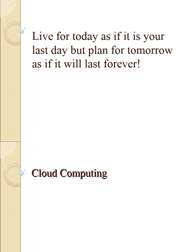 Cloud Computing | PDF | Software As A Service | Cloud Computing