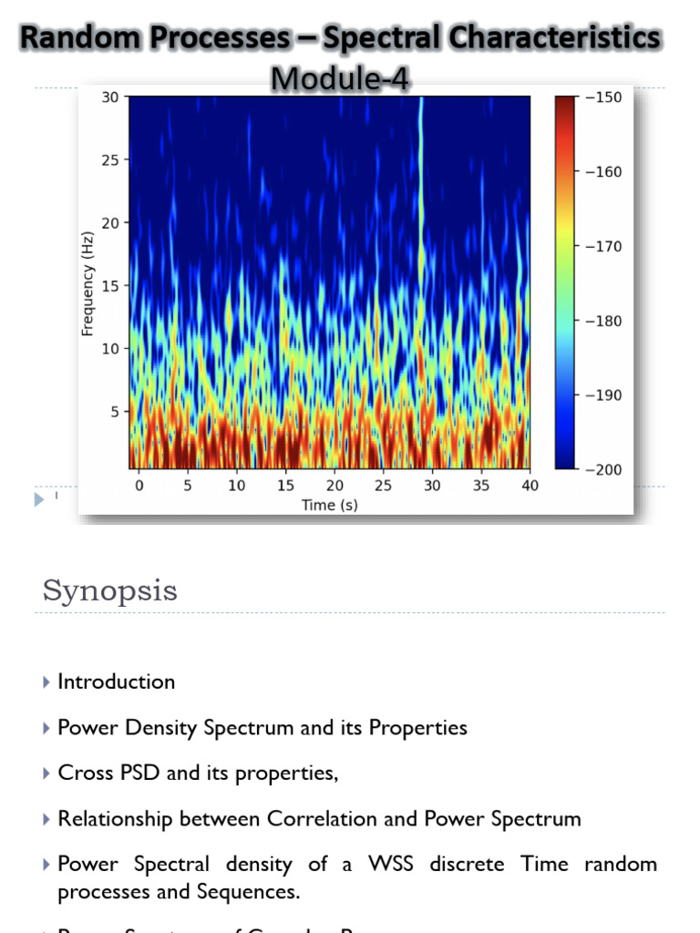 Module-4 part-1_merged | PDF | Spectral Density | Bandwidth (Signal Processing)