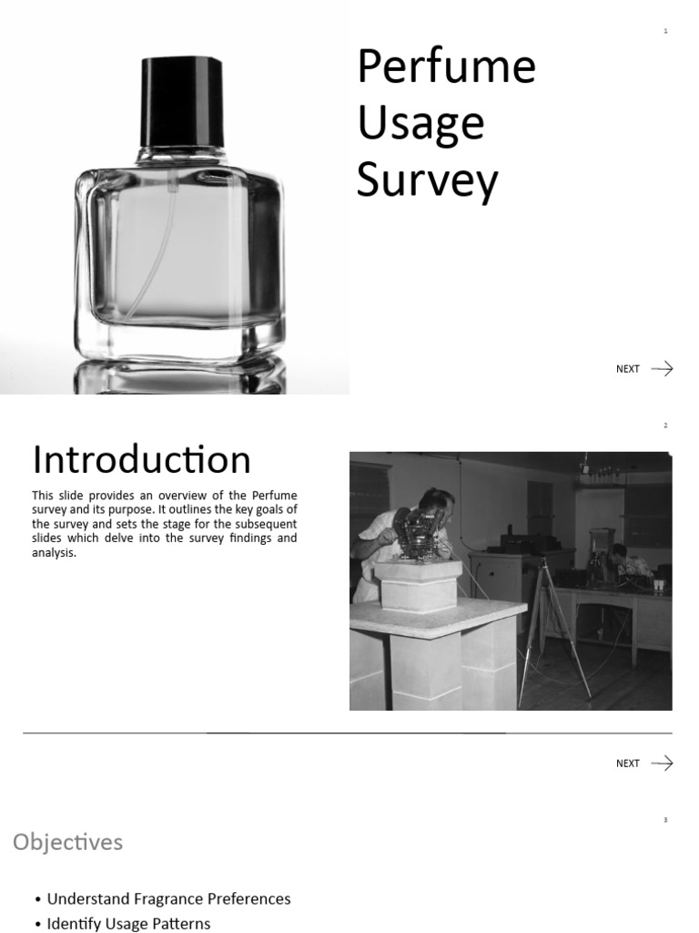 Presentation 3 | PDF | Perfume | Survey Methodology