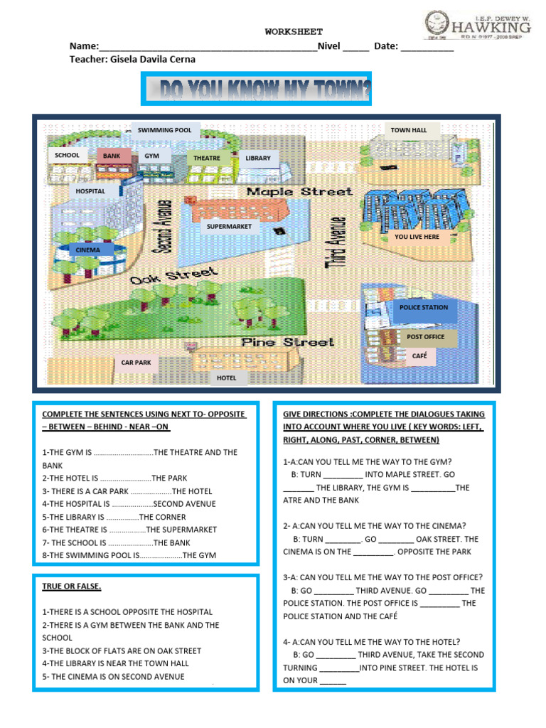 Do You Know My Town Fun Activities Games - 13170 | PDF