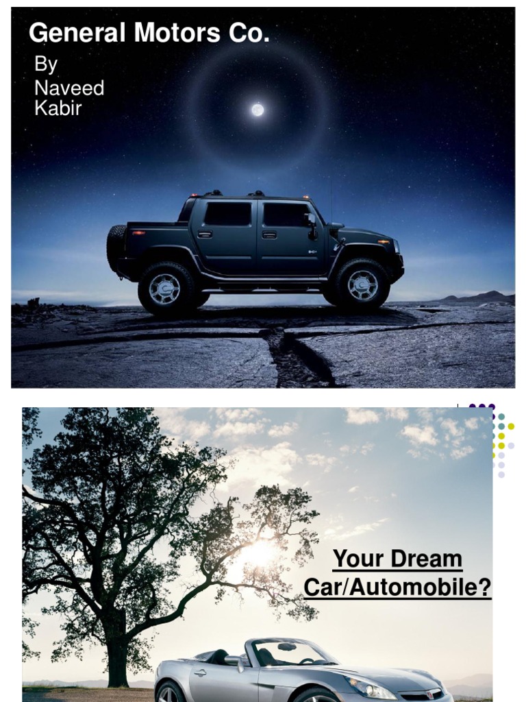 Project Example General Motors | Download Free PDF | General Motors | Buick