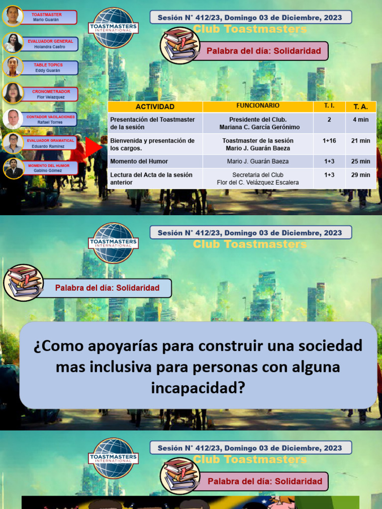 Nueva Era 412 Dia Internacional de Las Personas Con Discapacidad | PDF ...