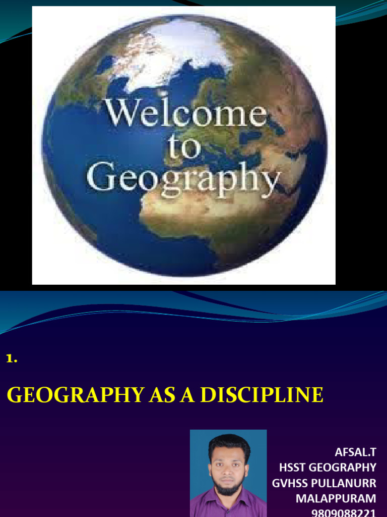 Geography As Discipline | PDF