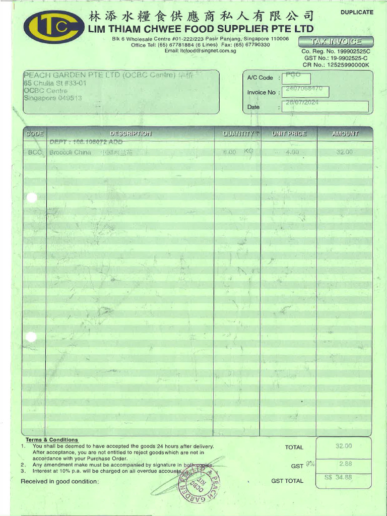 Invoice 4 Pdf