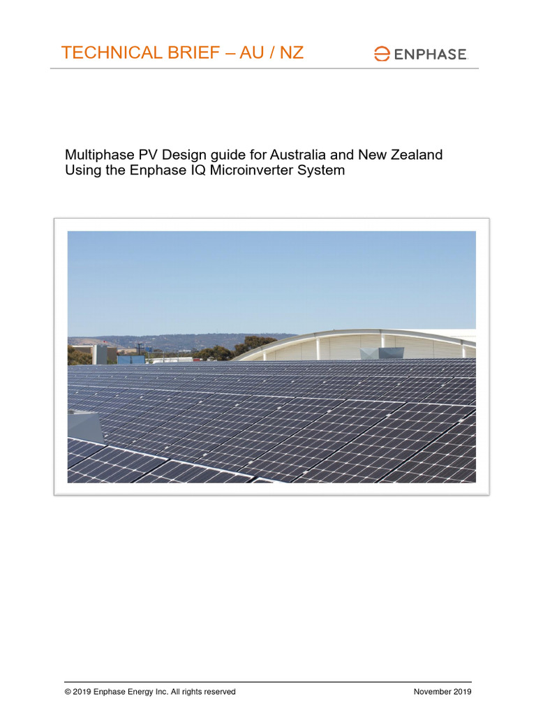 Enphase IQ Commercial Design Australia IQ - 2 | PDF | Photovoltaics ...