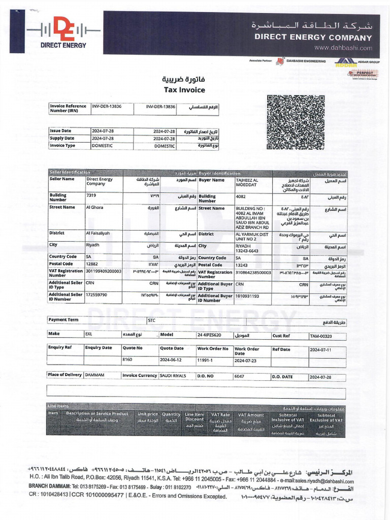 Direct Energy ( INVOICE) | PDF