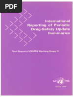 CIOMS I Form - CIOMS | PDF | Pharmacovigilance | Health Policy