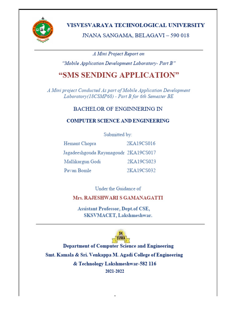 Main Mad Report - Hemant Chopra | PDF | Software Testing | Android ...